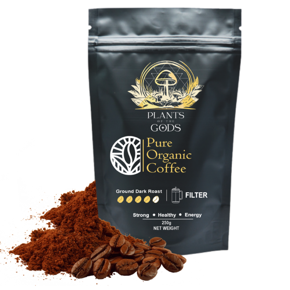 Pure Organic Coffee - 250g - Plants of the gods